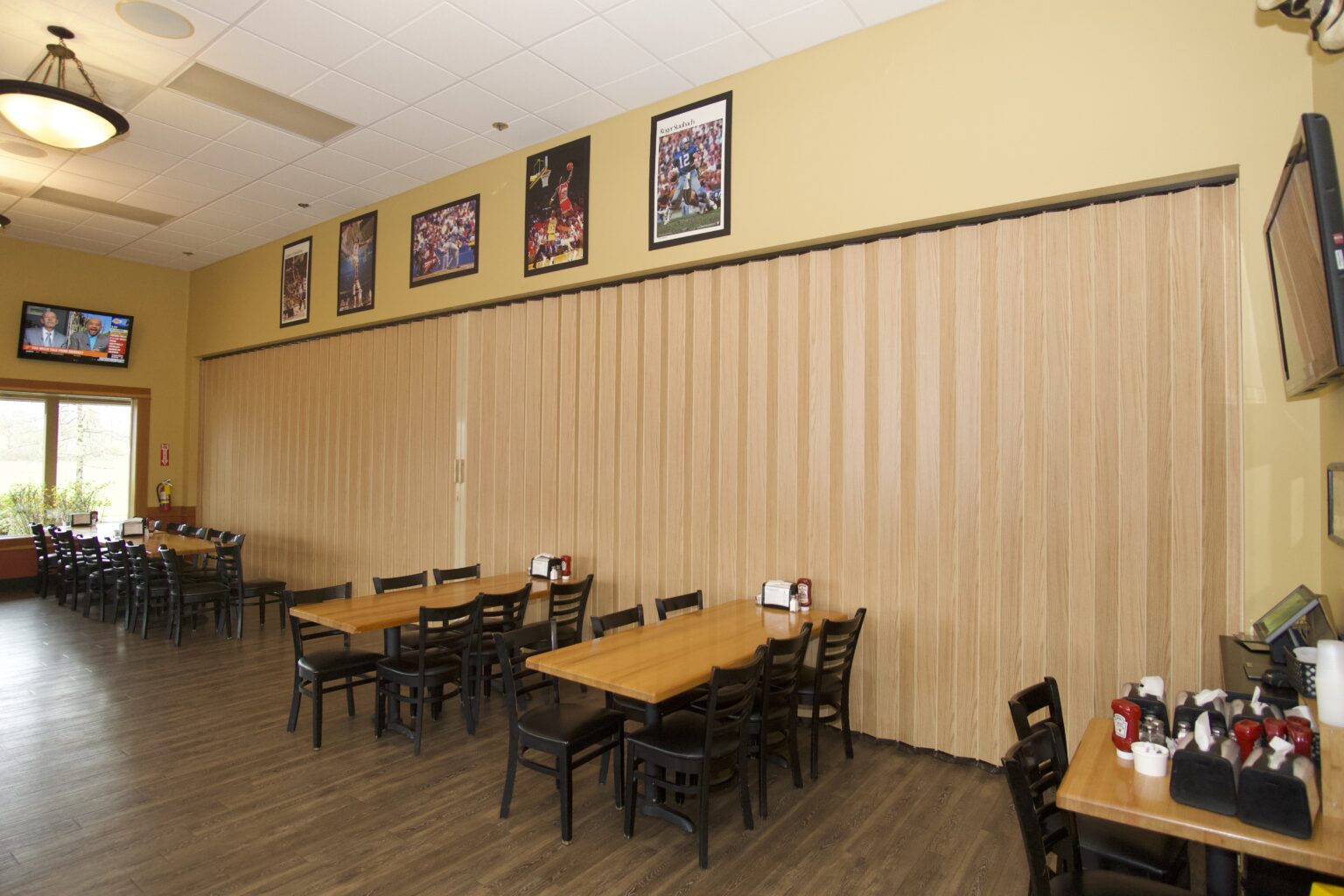 Woodfold Manufacturing Series 2100 Single Wall Sound Accordion Door